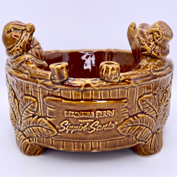 Beach Bum Berry | Dining | Beachbum Berry Santas Tiki Tub Communal Bowl ...
